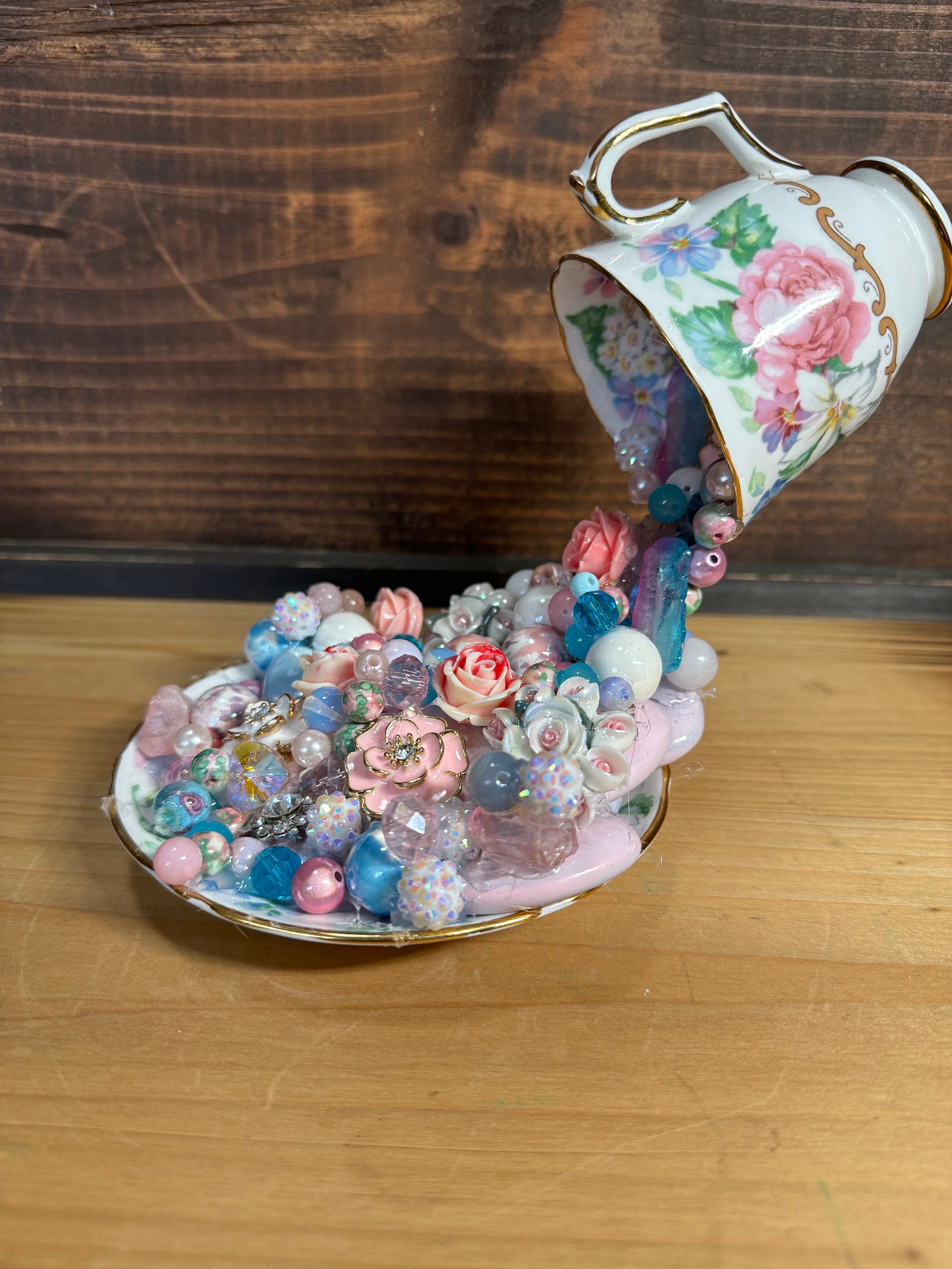 Floating Tea Cup, Floating Teacup, Teacup Display, Teacup Gift, Teacup ...