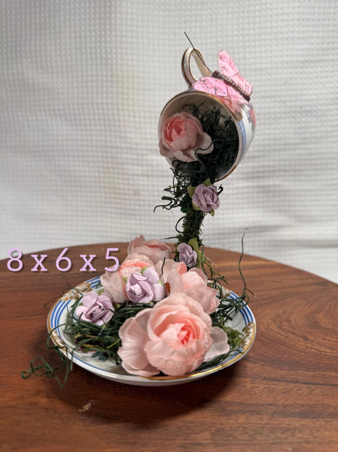 Teacup, Floating Teacup, Elavated Teacup, Teacup Centerpiece, Tea Party ...