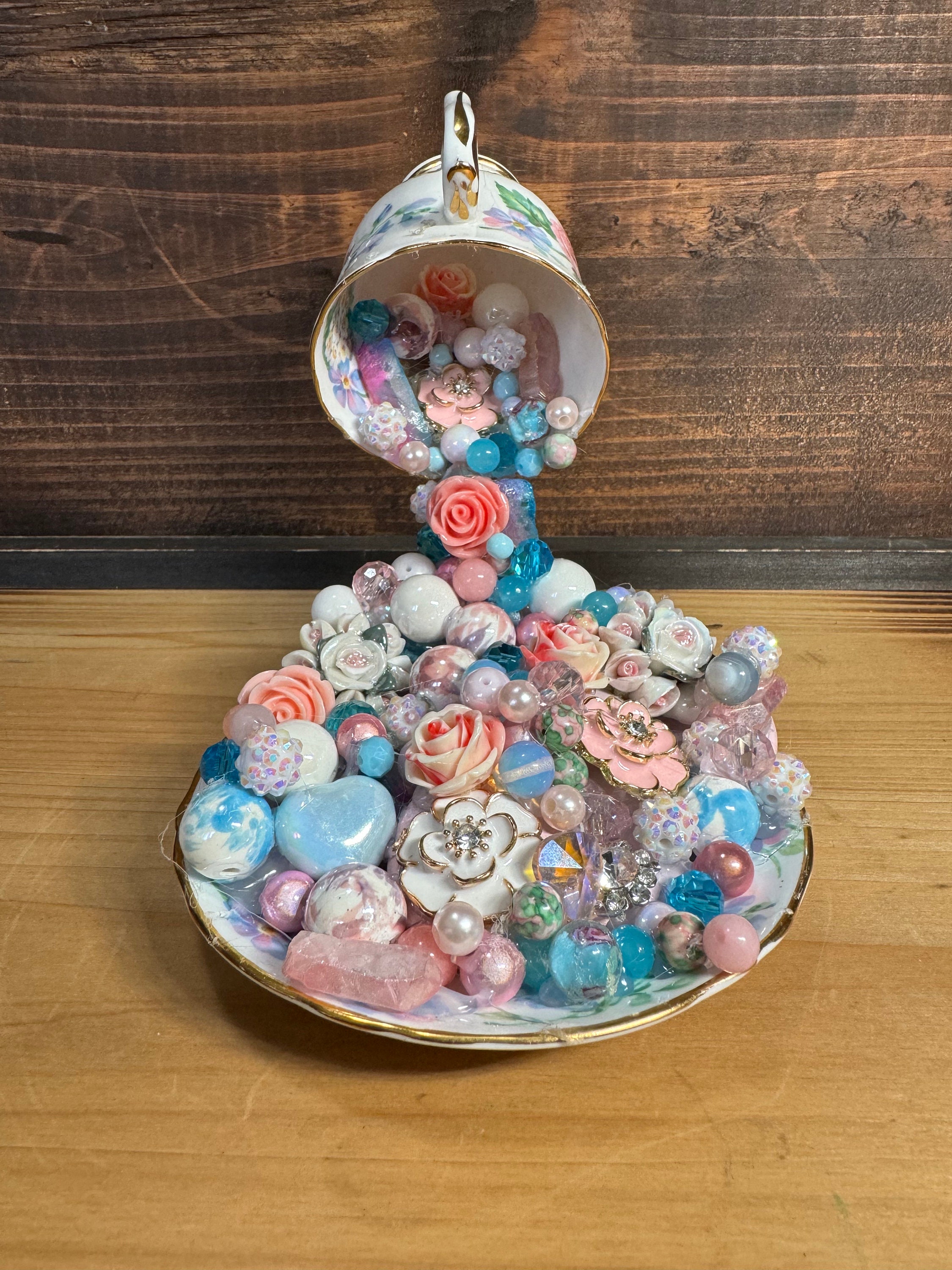 Floating Tea Cup, Floating Teacup, Teacup Display, Teacup Gift, Teacup ...