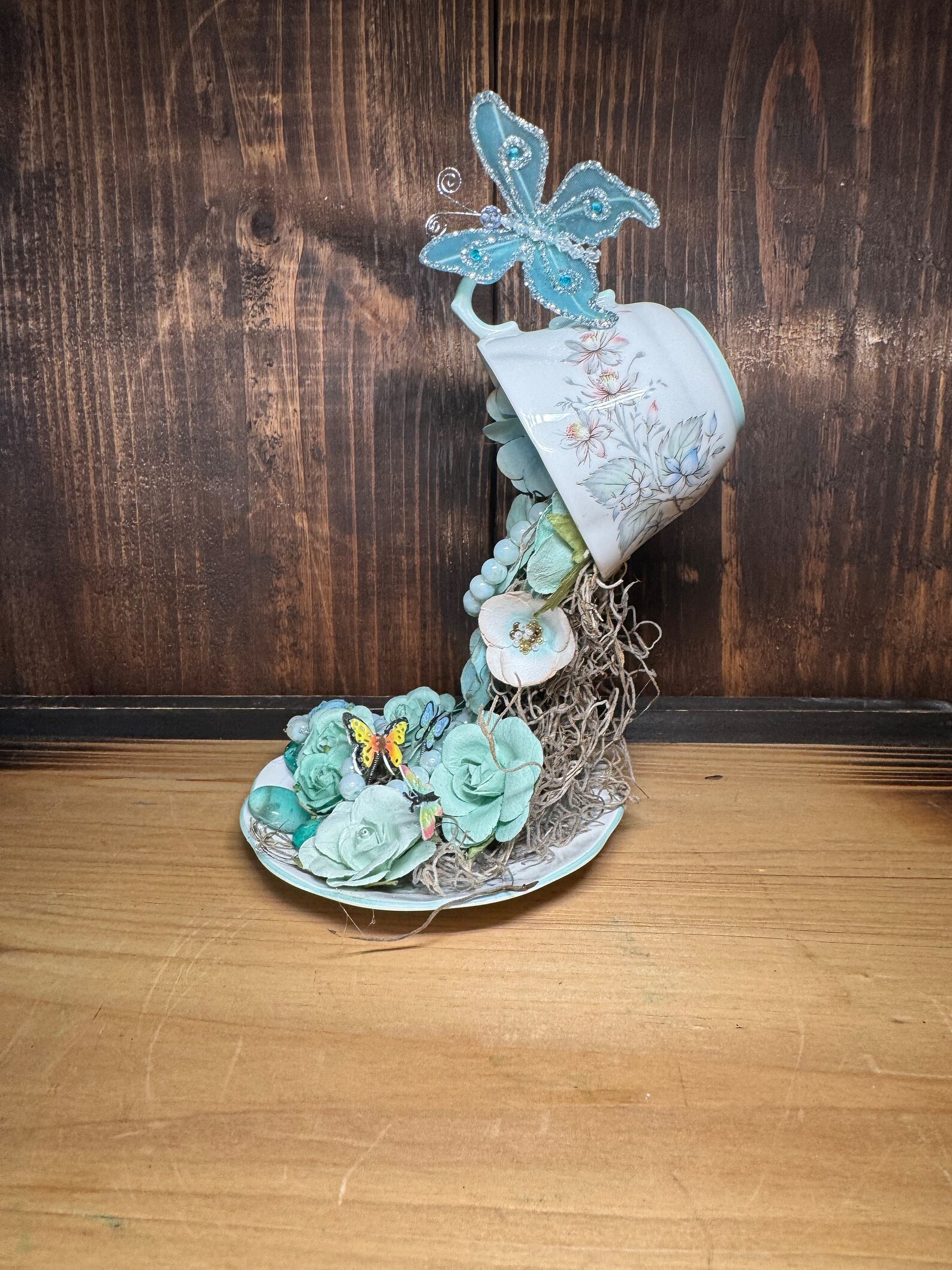 Tea Cup, Floating Teacup Centerpiece, Teacup Decor, Teacup Floral, Gift ...