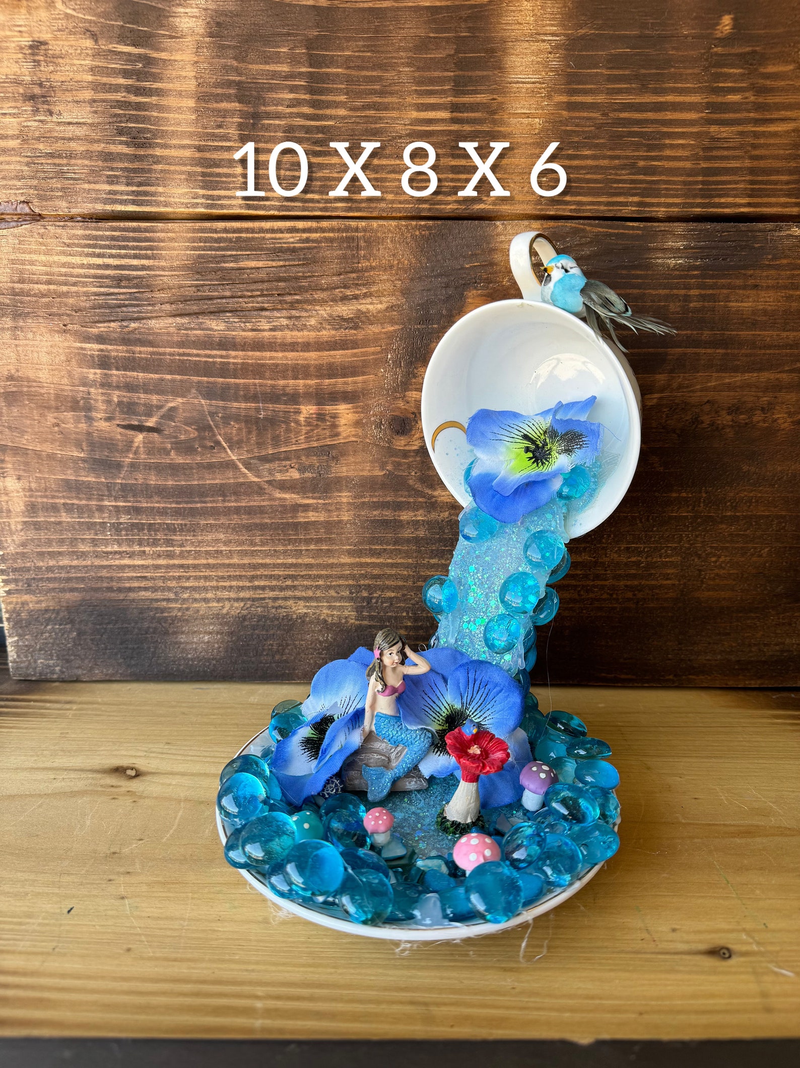 Tea Cup, Floating Tea Cup, Water Fall Teacup, Teacup Home Decor ...