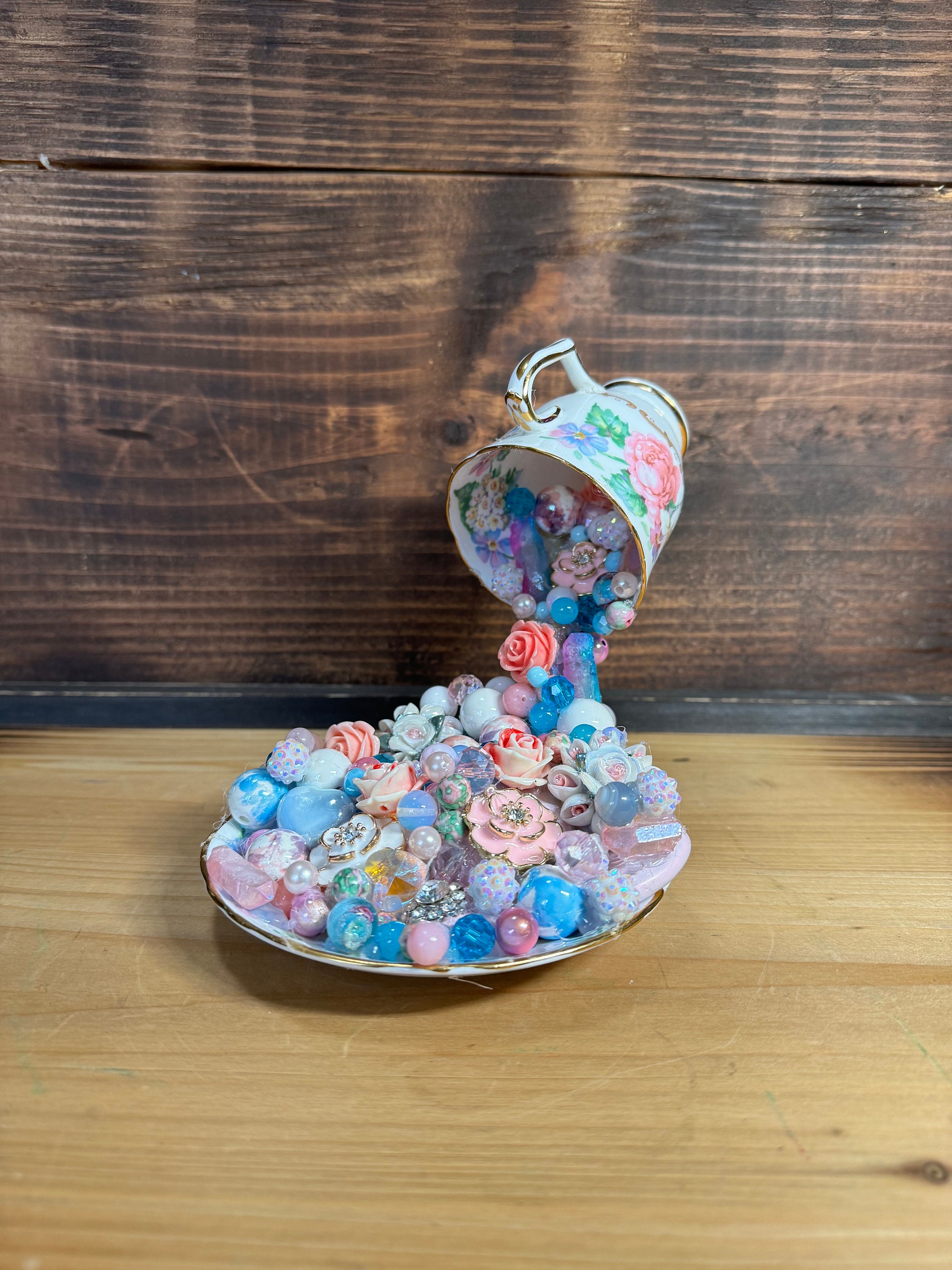 Floating Tea Cup, Floating Teacup, Teacup Display, Teacup Gift, Teacup ...