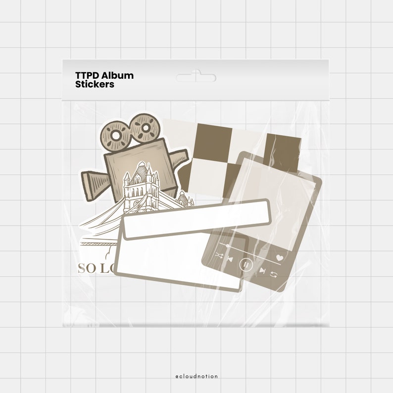TTPD Digital Stickers, TTPD by Taylor Swift, Digital Stickers ...