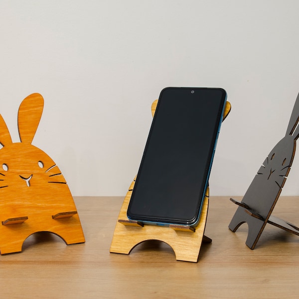 Wooden Bunny Stand - Etsy