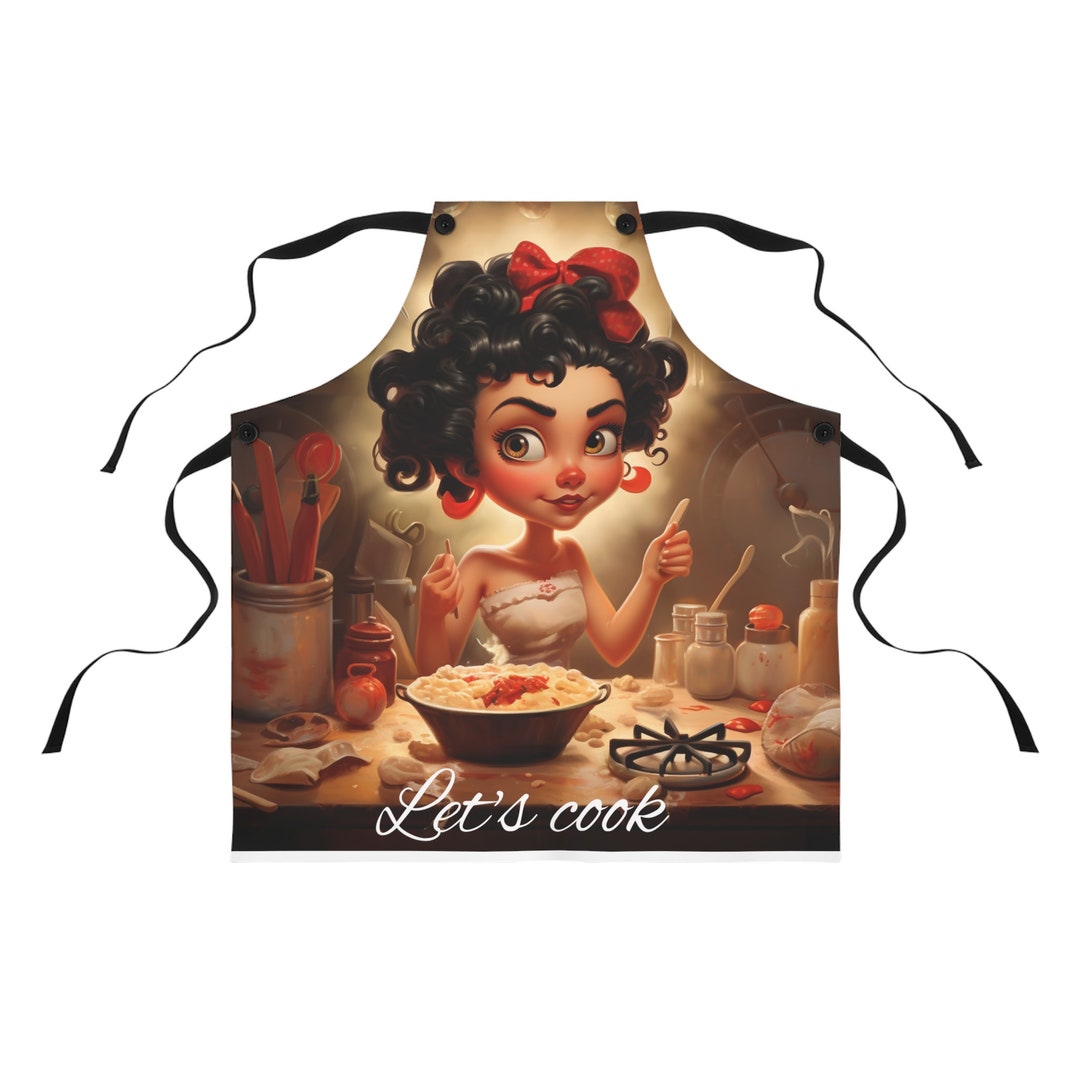 Apron (let's Cook) - Etsy