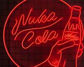 Nuka Cola Neon Sign - Etsy