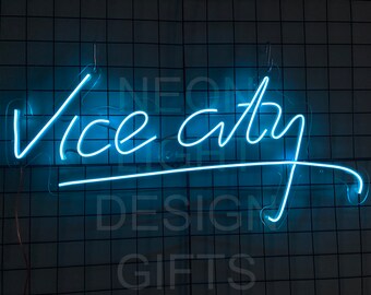 Vice City Neon Sign - Etsy