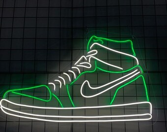 Air Jordan Neon Sign - Etsy