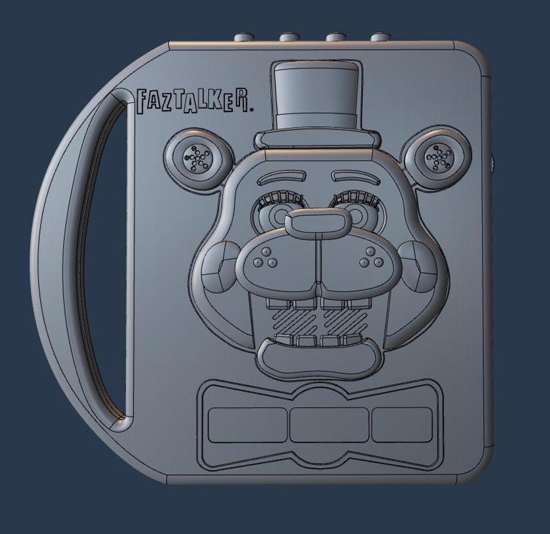 Faztalker Prop / 3d Model / Fnaf - Etsy
