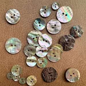 Abalone Shell Buttons,gold Buttons,natural Shell Buttons,high-grade ...