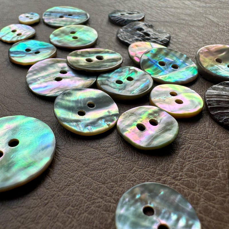 Abalone Buttons - Etsy