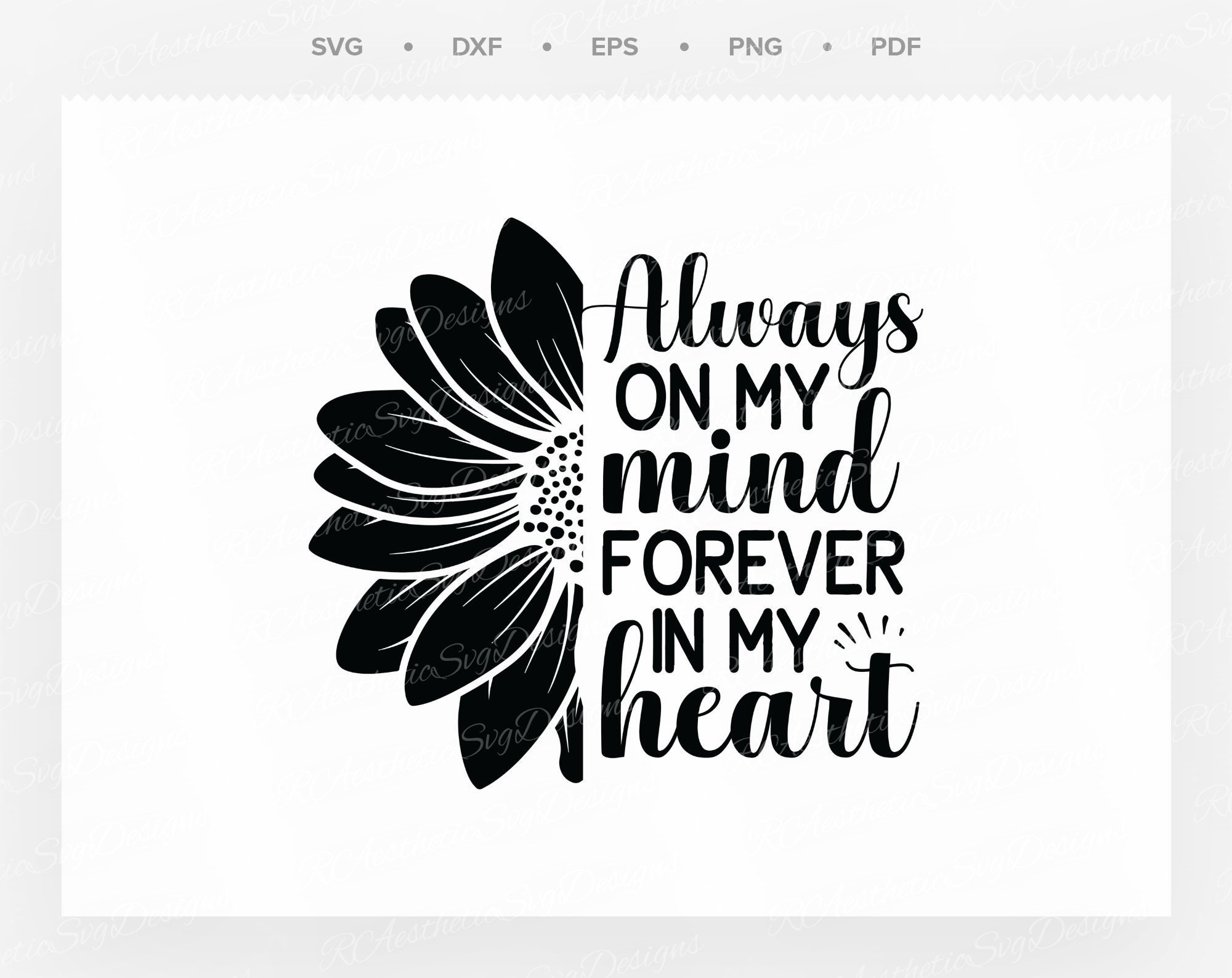 Forever Svg Always on My Mind Forever in My Heart Svg - Etsy Forever Svg Always on My Mind Forever in My Heart Svg - Etsy