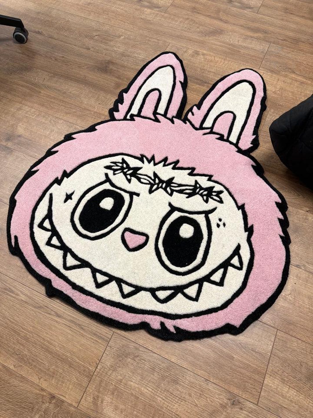 Custom Labubu Inpired Hand-tufted Rug , Tattoo Rug - Etsy
