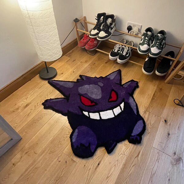 Gengar Rug - Etsy