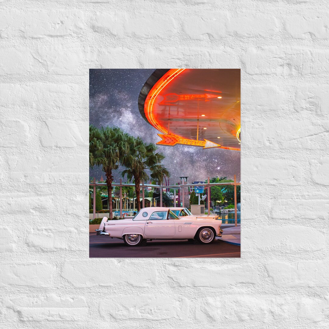 Surreal Art Collage Print - Galactic Diner - Etsy