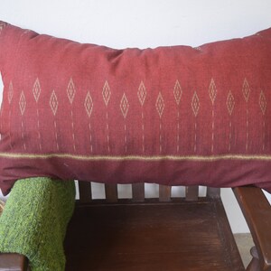 Extra Long Red Tribal Print Pillowcase, Large Body Pillow, Home Decor ...