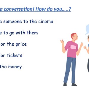 English Powerpoint Lesson, Going to the Movies, Conversation ESL Class ...