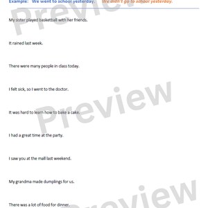 5 ESL Worksheets for A2 Intermediate Writing Practice, English Grammar ...