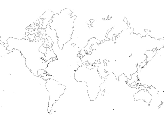 Esquema Del Mapa Del Mundo Con Nombres De Los Continentes 100 Mapas Y