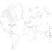 World Map Outline, Continent Maps, Country Borders, Montessori ...