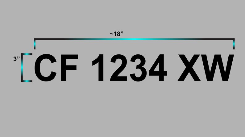Boat Registration Vinyl Decals - CF Numbers - Boat Name - Etsy