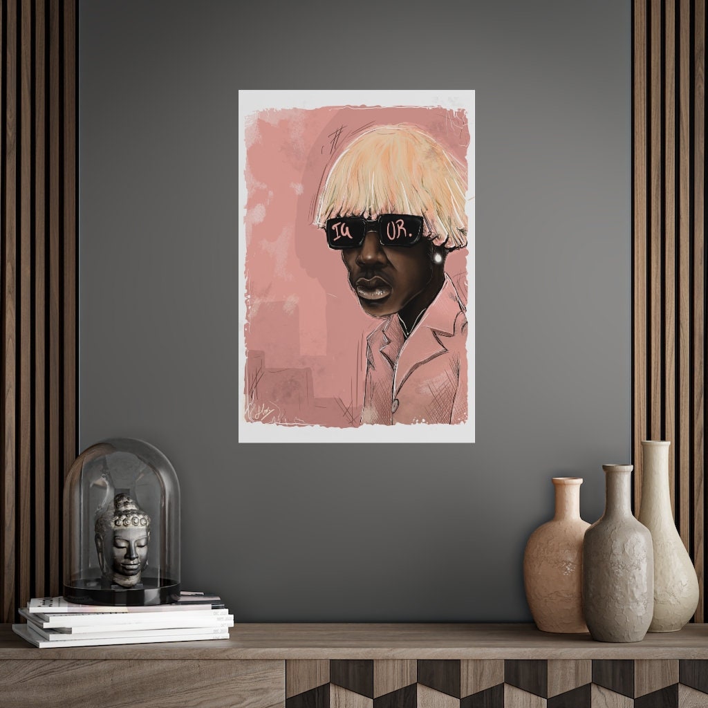 TYLER THE CREATOR Poster, Tyler the Creator Print, Tyler the Creator ...