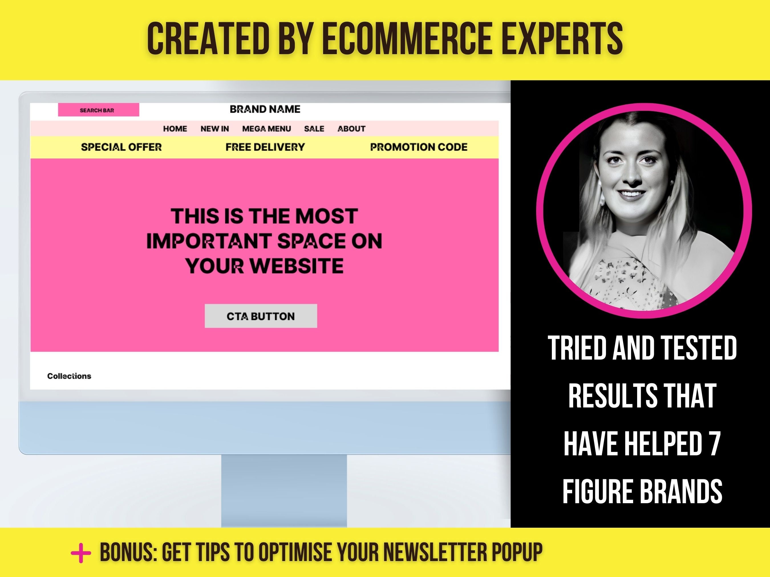 High Converting Homepage Template for Ecommerce Website, How to Design ...
