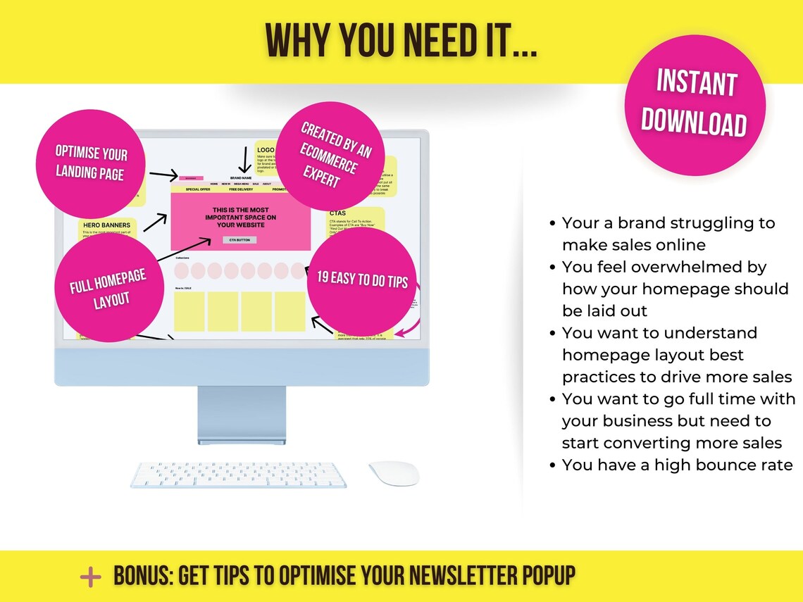High Converting Homepage Template for Ecommerce Website, How to Design ...