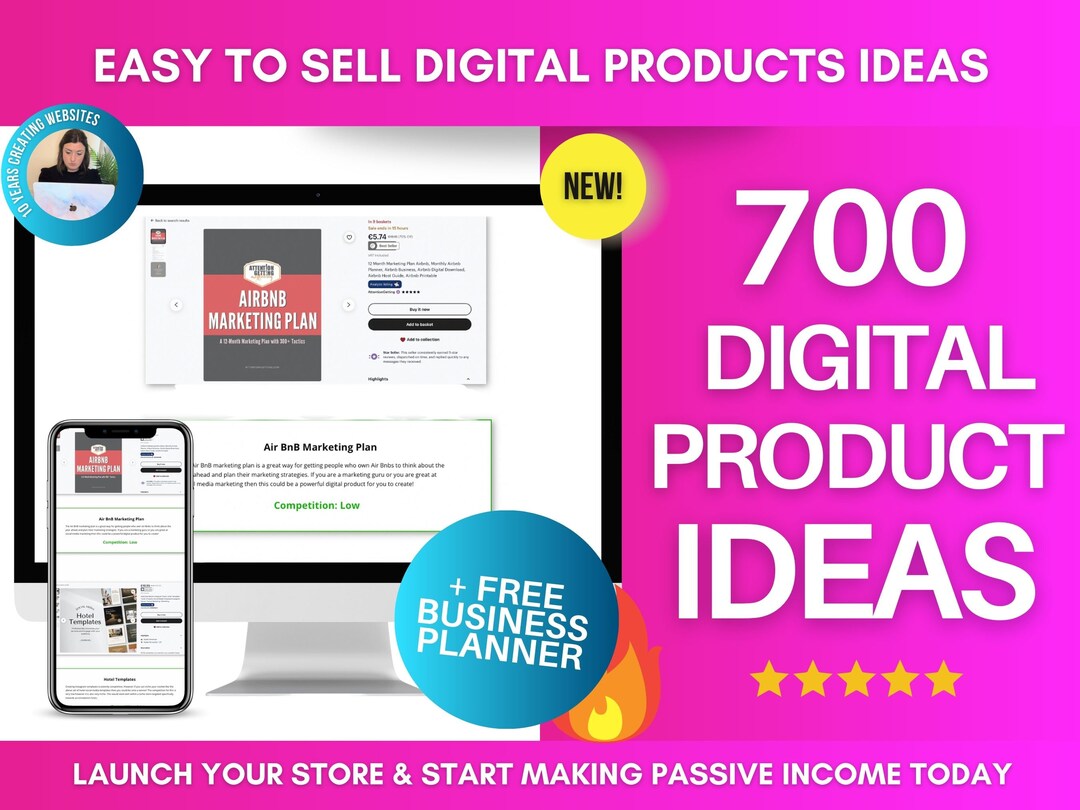 700 Digital Products Ideas, Sell Digital Products Passive Income ...