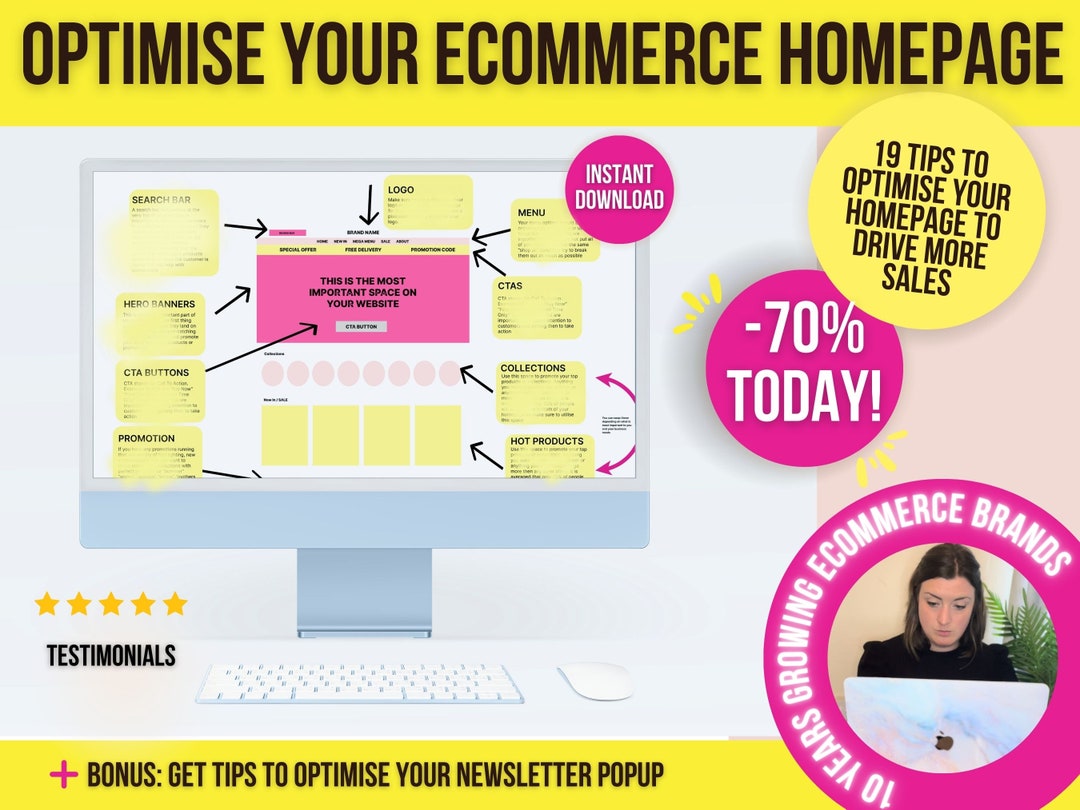 High Converting Homepage Template for Ecommerce Website, How to Design ...