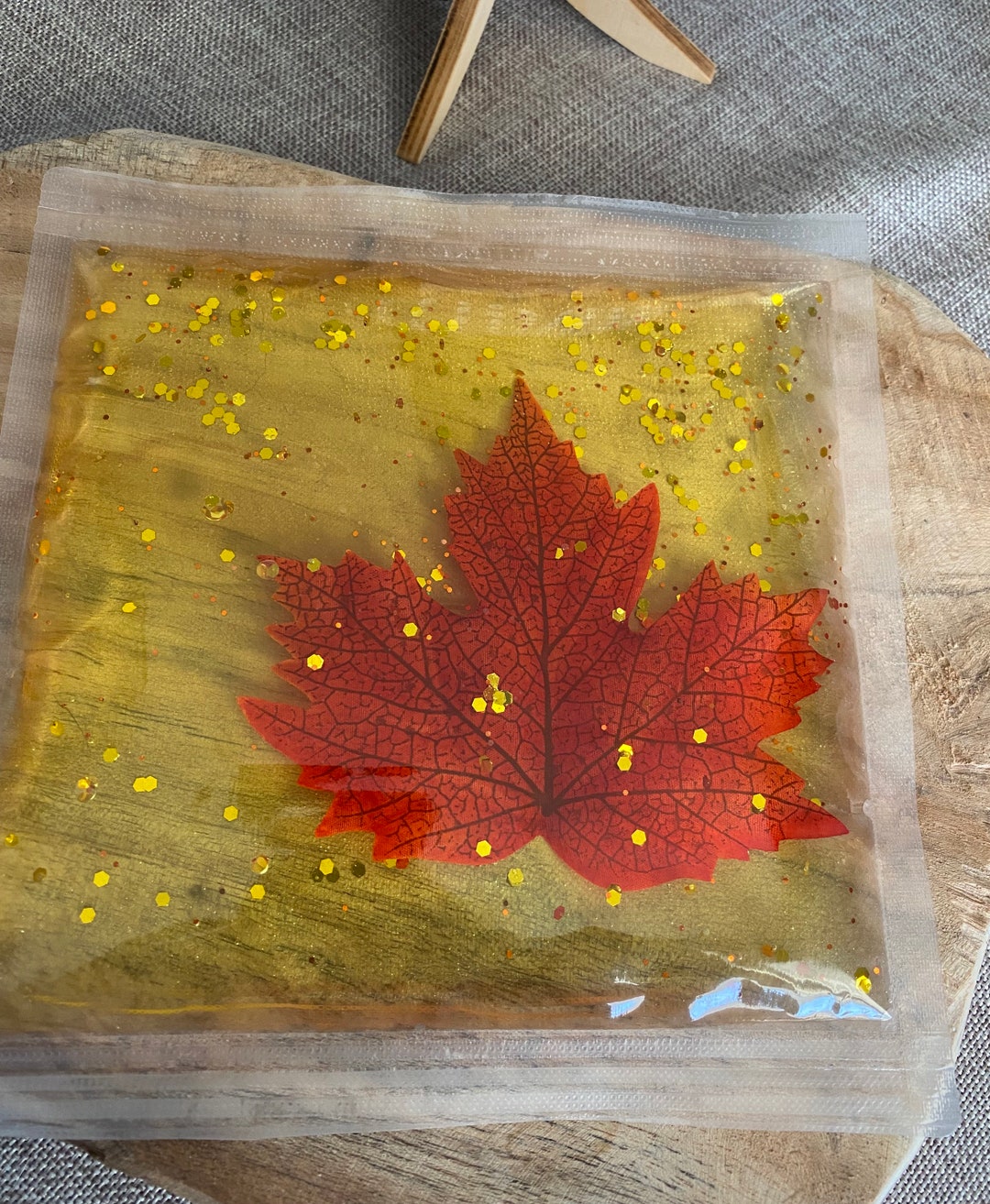 Sensory Pouch / Sensory Bag/ Autumn / Red/ Montessori / Sensory ...