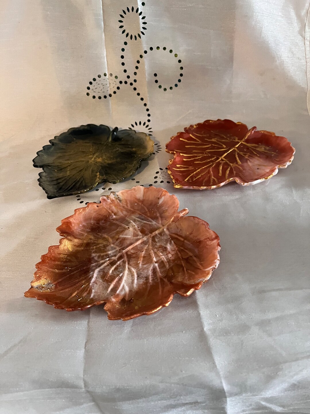 Shell Epoxy Resin Leaf - Etsy