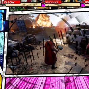 Comic Book Overlay Stream - Etsy