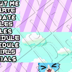 Kitty Twitch Overlay - Etsy