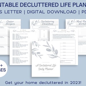 The Decluttered Life Daily Planner - Etsy