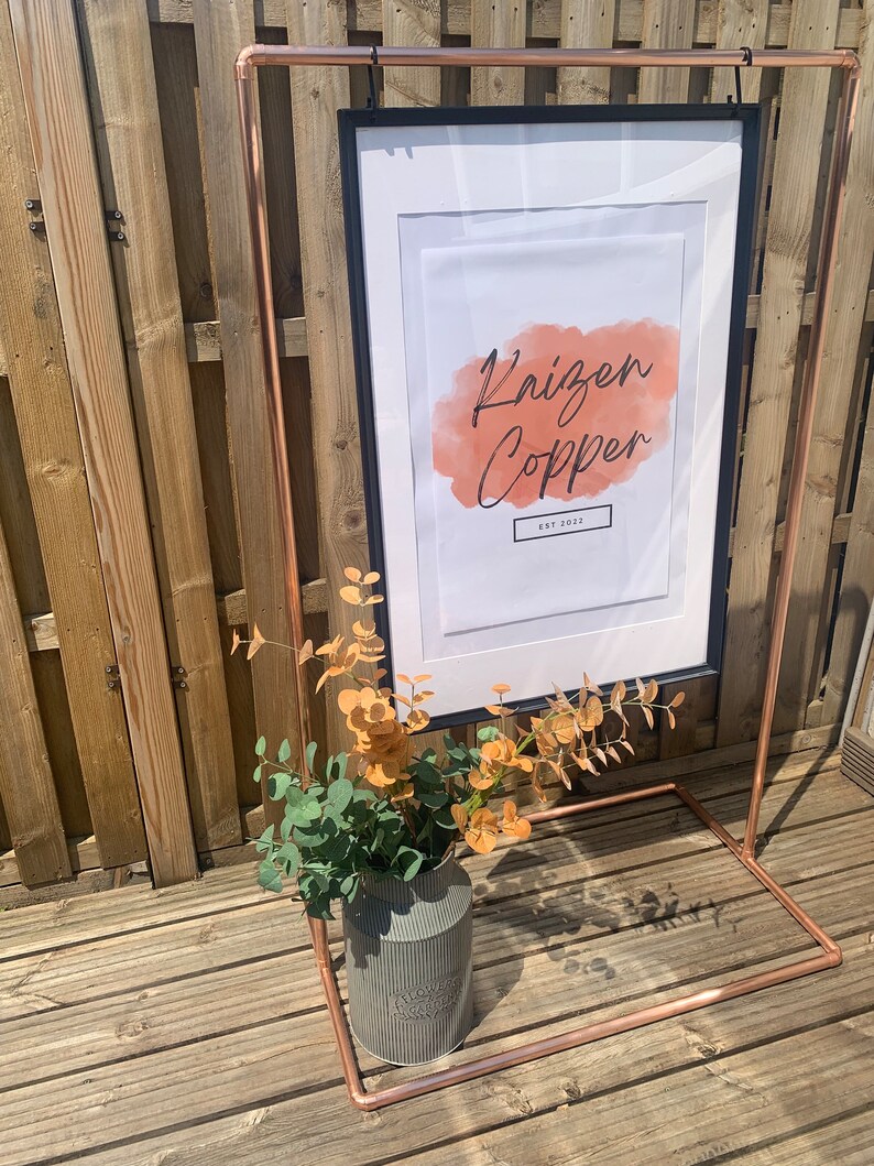 Copper Arch Frame Stand for Special Events 7 Piece - Etsy