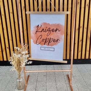 Copper Border, Frame, Stand for Special Events - Etsy UK