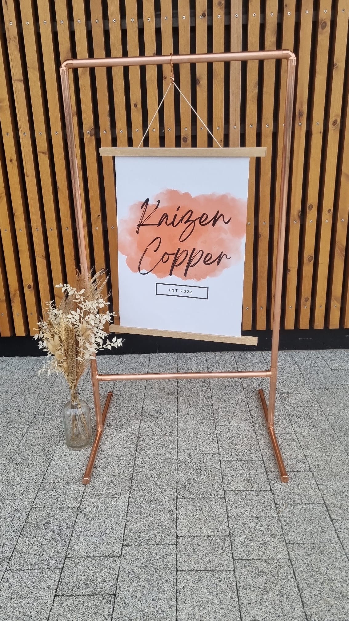 Copper Border, Frame, Stand for Special Events - Etsy UK
