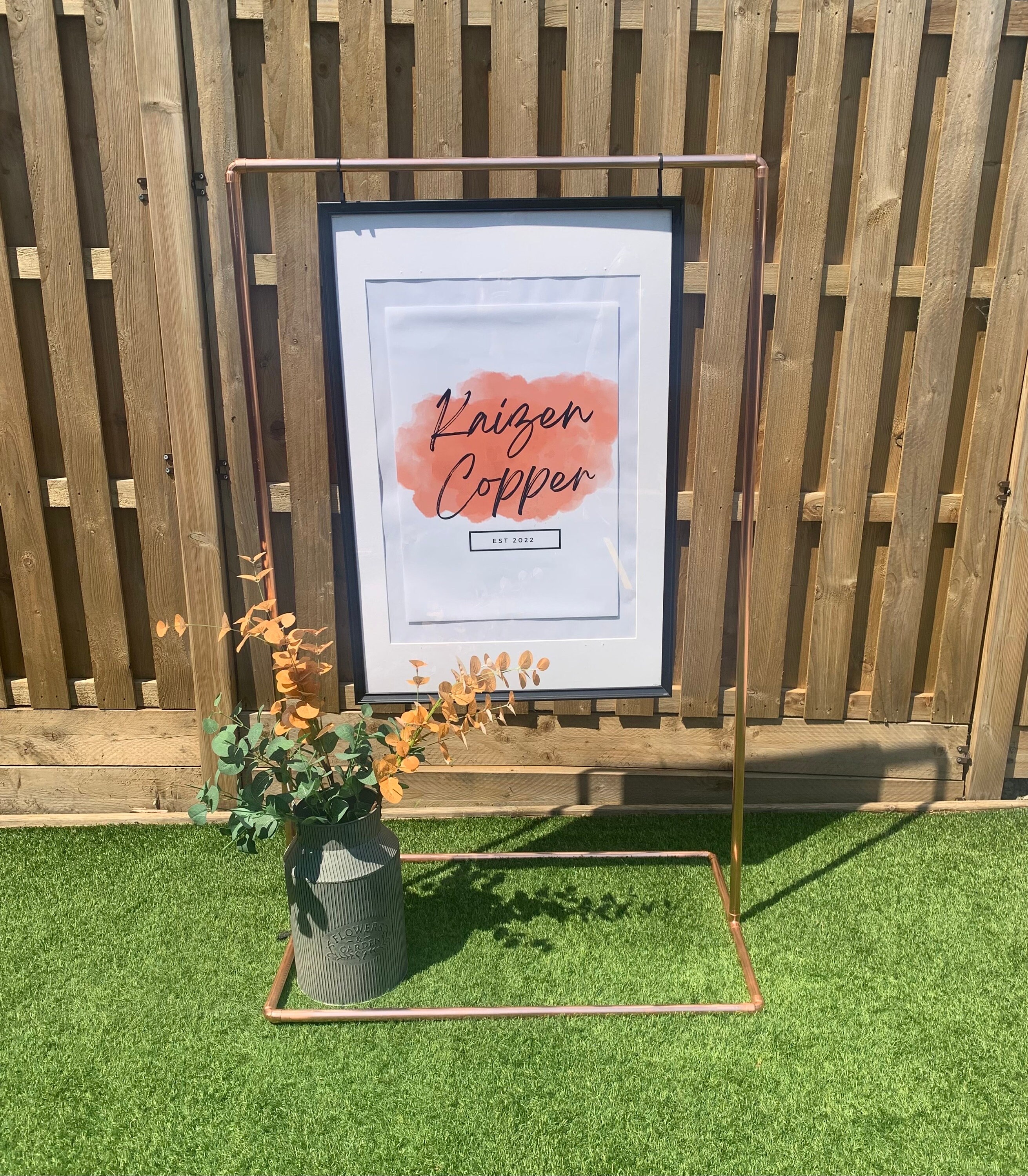 Copper Arch Frame Stand for Special Events 7 Piece - Etsy