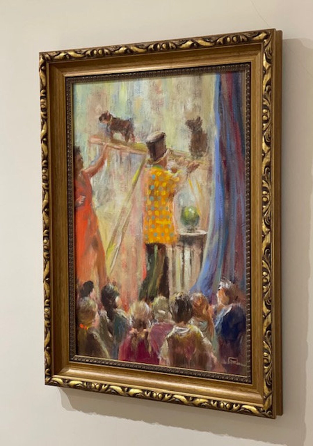 Original Oil Painting by Artist Leon Goodman - Etsy