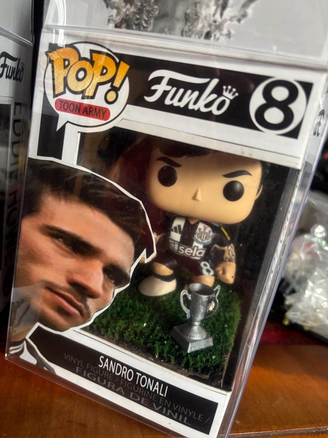 NUFC Newcastle Tonali With Carabao CUP 2025 Custom Funko Pop - Etsy