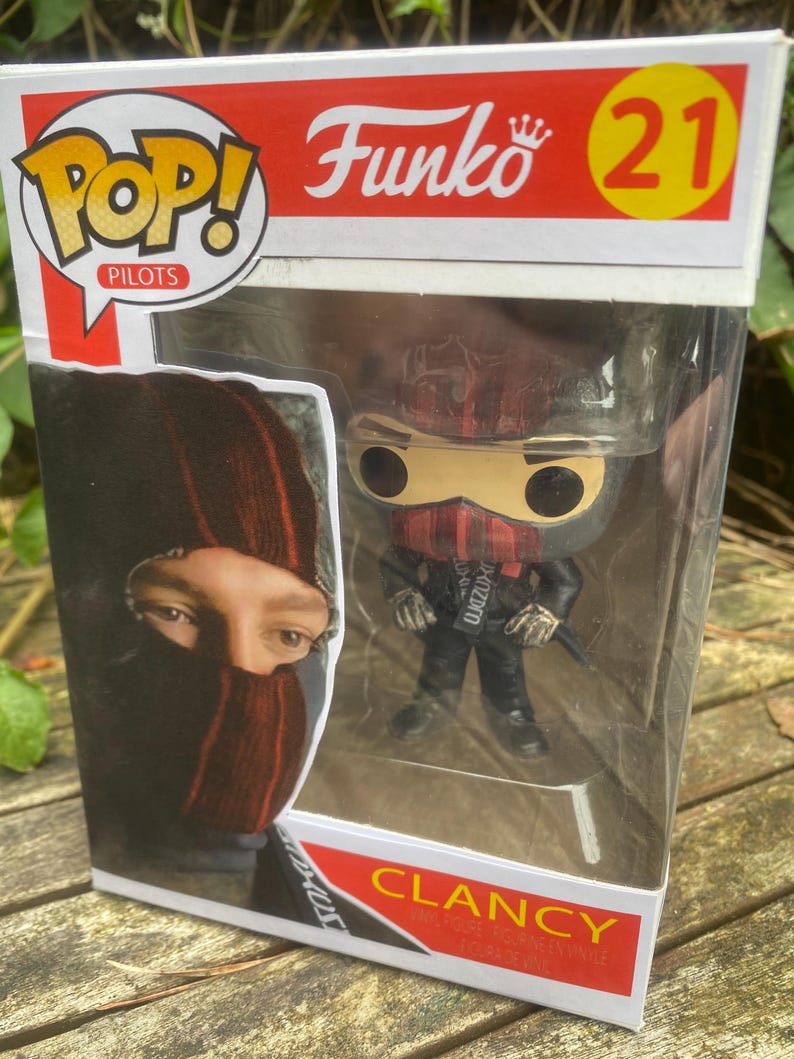 Twenty One Pilots Custom Funko Pop Clancy World Tour Any Venue 21 ...