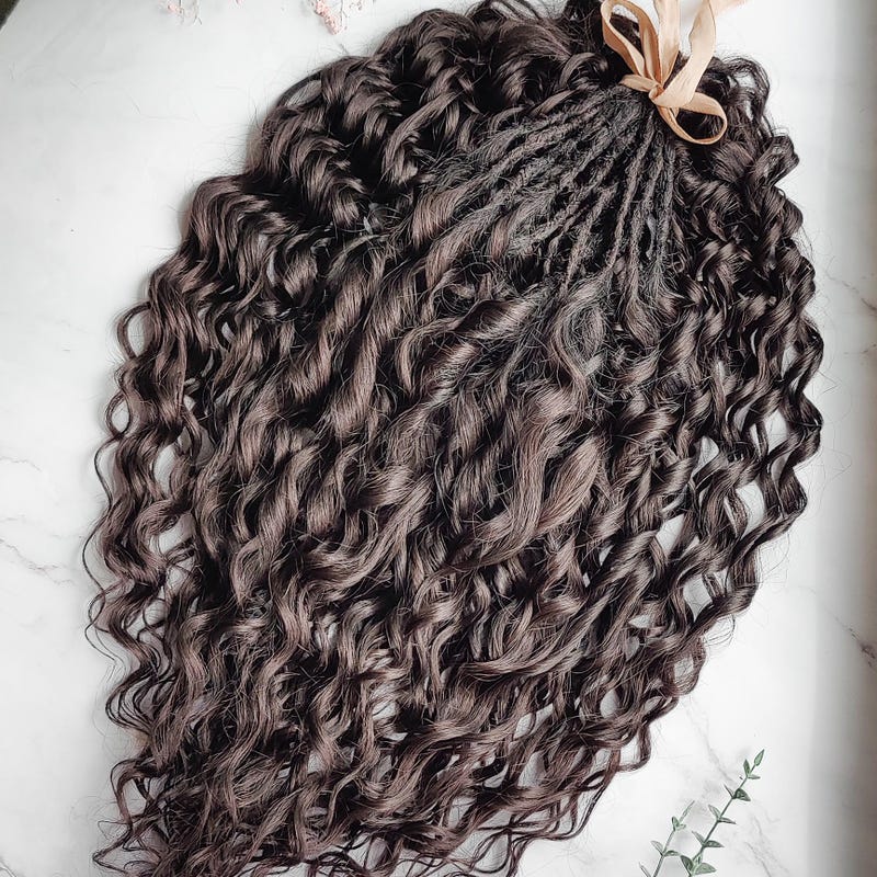 Boho Goddess Locks Braided Wig - Etsy