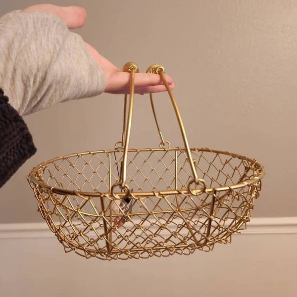 Wire Basket - Etsy