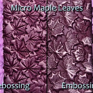 Micro Maple Leaves Intricate Detail Texture Roller - Etsy
