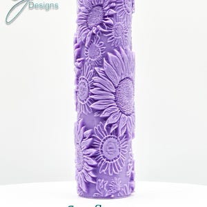 Sunflower Floriculture Collection Intricate Detail Texture Roller - Etsy