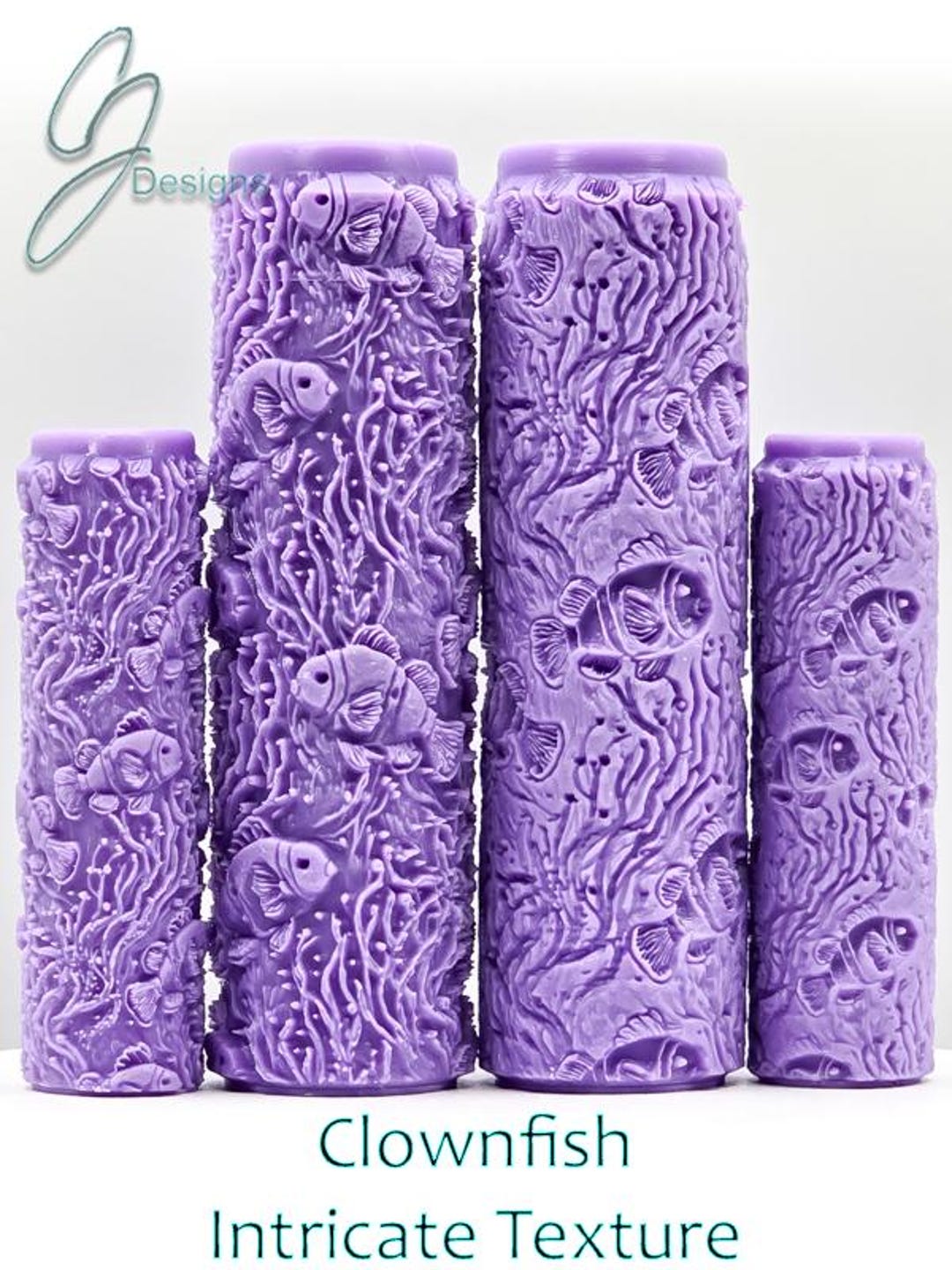Clownfish Intricate Detail Texture Roller - Etsy