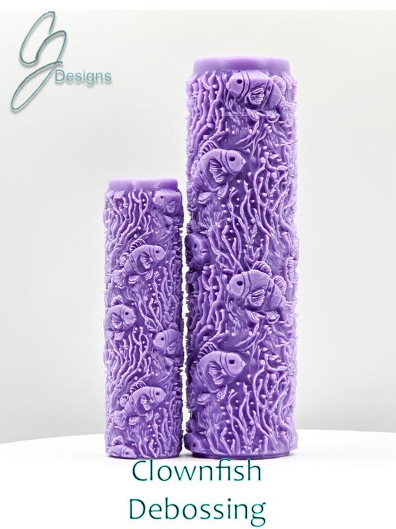 Clownfish Intricate Detail Texture Roller - Etsy