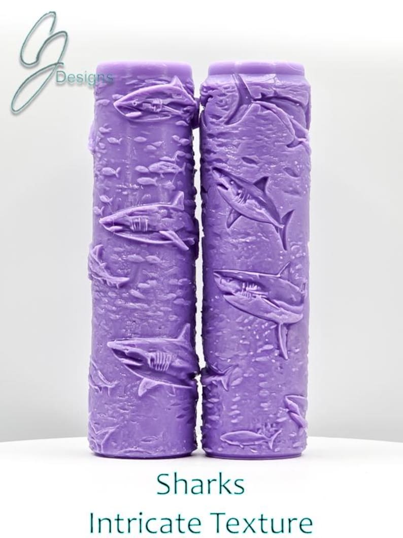 Shark Intricate Detail Texture Roller - Etsy
