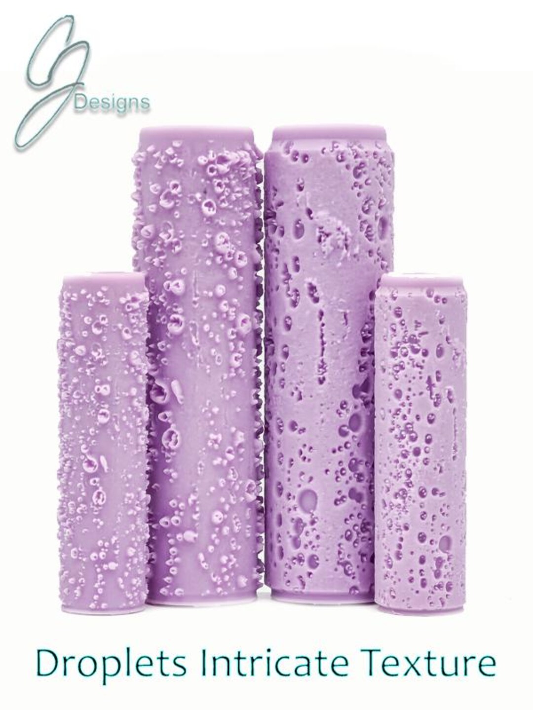 Droplets Intricate Detail Texture Roller - Etsy